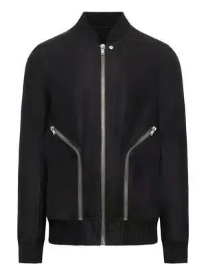 Rick Owens Heizer Flight Jacket - Black