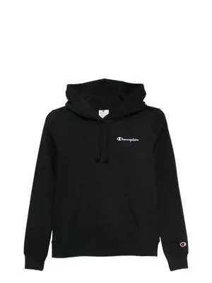CHAMPION Logo-embroidered Drawstring Hoodie