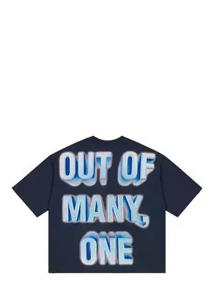 GODSPEED Mask Off Graphic-print T-shirt - Blue