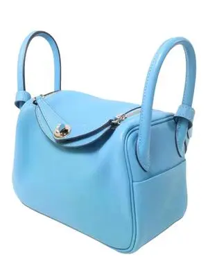 Hermès 2020 Mini Lindy Shoulder Bag - Blue