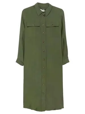MAISON 123 Button-up Midi Dress