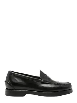 VISVIM Fabro-folk Leather Loafers