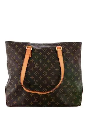 LOUIS VUITTON Cabas Mezzo Monogram Canvas Tote Bag