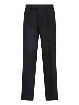 PT TORINO Pleated Trousers - Black