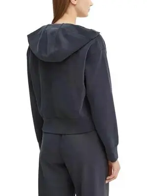 CASALL Peachy V-neck Hoodie - Grey