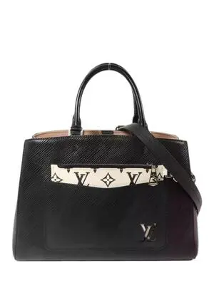 LOUIS VUITTON Mm Marelle Leather Tote Bag - Black