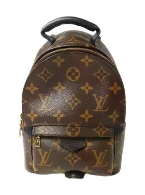 LOUIS VUITTON Mini Palm Springs Monogram Backpack - Brown