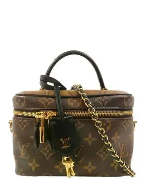 LOUIS VUITTON Pm Reverse Vanity Monogram Crossbody Bag - Brown