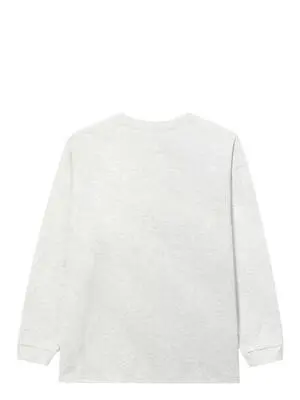 CHOCOOLATE Logo-embroidered Long-sleeve T-shirt - Grey
