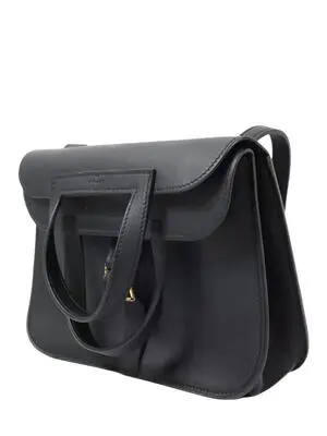 Hermès Mini Halzan Hand Bag Black