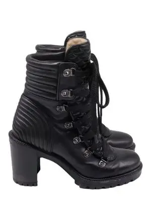 CHRISTIAN LOUBOUTIN Mad 70 Lace-up Combat Boots