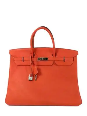 Hermès 2012 40 Birkin Handbag - Orange
