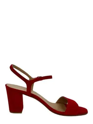 STUART WEITZMAN Ankle-strap Sandals - Red