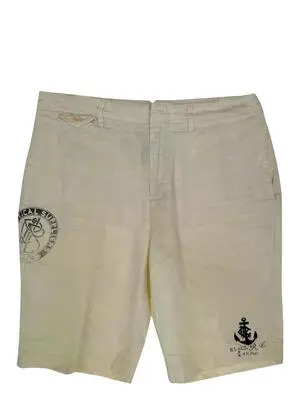 Ralph Lauren Logo-embroidered Shorts - Neutrals