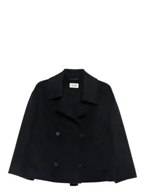 ARMA Manila Double-breasted Wool Jacket Blue