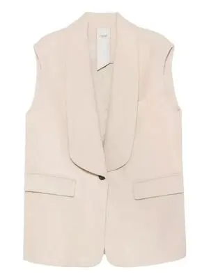 RAME Shawl-lapel Gilet - Neutrals