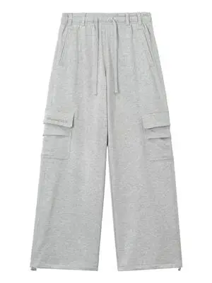 IZZUE Drawstring Cargo Track Pants