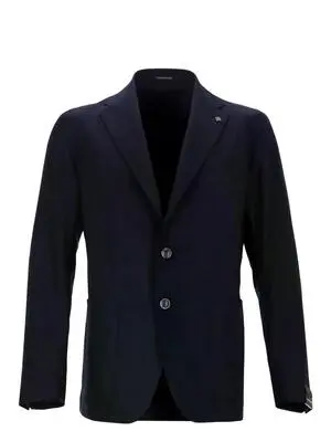 Tagliatore Single-breasted Blazer - Blue