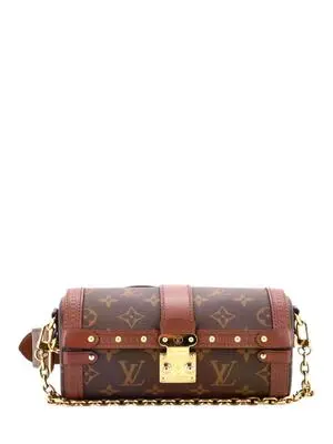 LOUIS VUITTON Papillon Trunk Bag Monogram Canvas Shoulder Bag - Brown