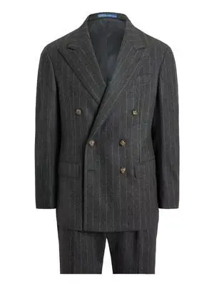 Polo Ralph Lauren Polo Tailored Fit Chalk-stripe Wool Suit - Grey