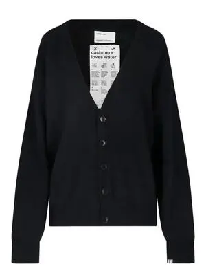 Extreme Cashmere Jonah V-neck Cardigan - Black