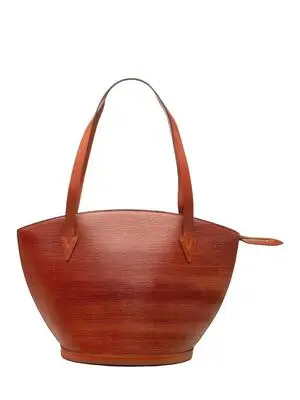 LOUIS VUITTON 1994 Epi Saint Jacques Gm Long Strap Shoulder Bag Brown