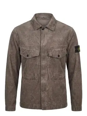 Stone Island Stone Island Brown Shirts Men Brown
