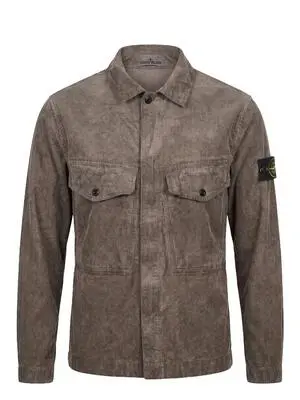 Stone Island Stone Island Brown Shirts Men Brown