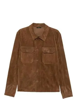 TOM FORD Jackets Shirt Jackets - Brown