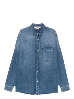 Marni Jackets Shirt Jackets - Blue