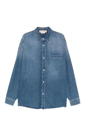 Marni Jackets Shirt Jackets - Blue