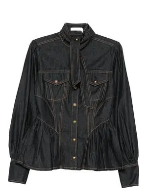 Zimmermann Tops Shirts - Blue