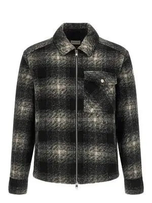 Moncler Moncler Black Shirts - Shirt Jackets Men Black