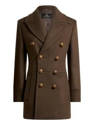 Etro Etro Women Wool Double-Breasted Jacket Multicolor