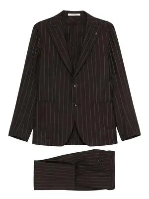 Tagliatore Suits Single Breasted Suits - Brown