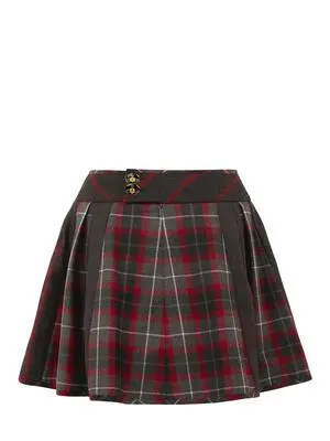 VIVIENNE WESTWOOD Grey Skirts Pleated Skirts - Gray