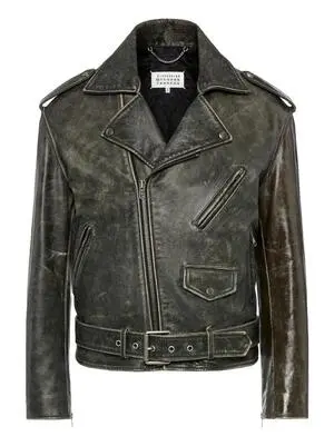 MAISON MARGIELA Maison Margiela Black Jackets - Bomber Jackets Men Black