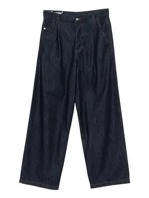 Dries Van Noten Denim Wide-leg Jeans - Blue