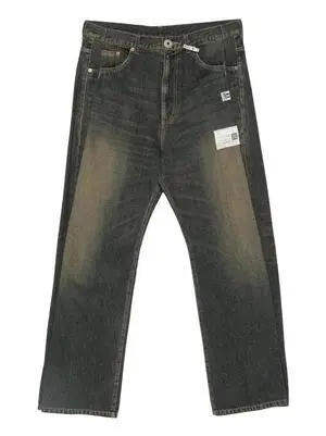 Mihara Yasuhiro Denim Regular & Straight-leg Jeans - Blue