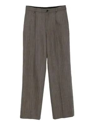 DRIES VAN NOTEN Dries Van Noten Grey Trousers - Wide-Leg Trousers Men