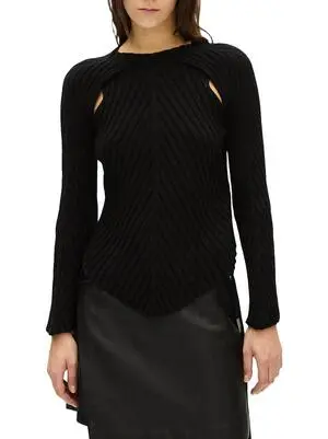 ANN DEMEULEMEESTER Knitwear Jumpers - Black