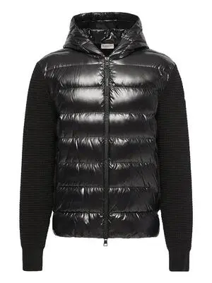 Moncler Jackets Hooded Jackets - Black