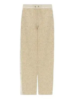 Moncler Neutrals Trousers Track Pants - Cream