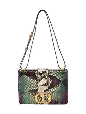 DIOR Multicolor Python 30 Montaigne Box Bag