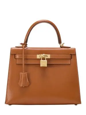 Hermès Chevre Chamkila Kelly Sellier 25 - Apricot