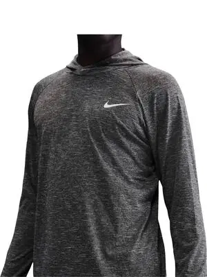 Nike Hydroguard Essential Dri-fit Uv Hooded T-shirt - Black