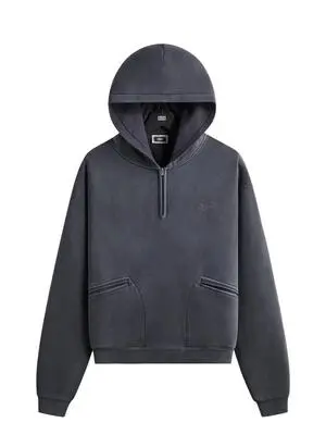 Kith Wilder Quarter Zip Hoodie - Void