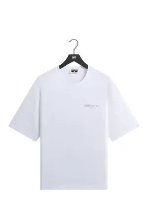 Kith Records For Joy Division Unknown Pleasures Vintage Alex T-shirt - White