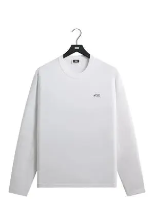Kith Long Sleeve Alex Boxy T-shirt - White