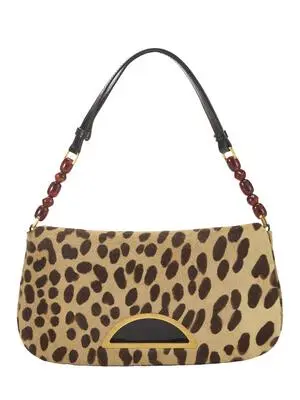 Dior Ponyhair Malice Shoulder Bag - Brown
